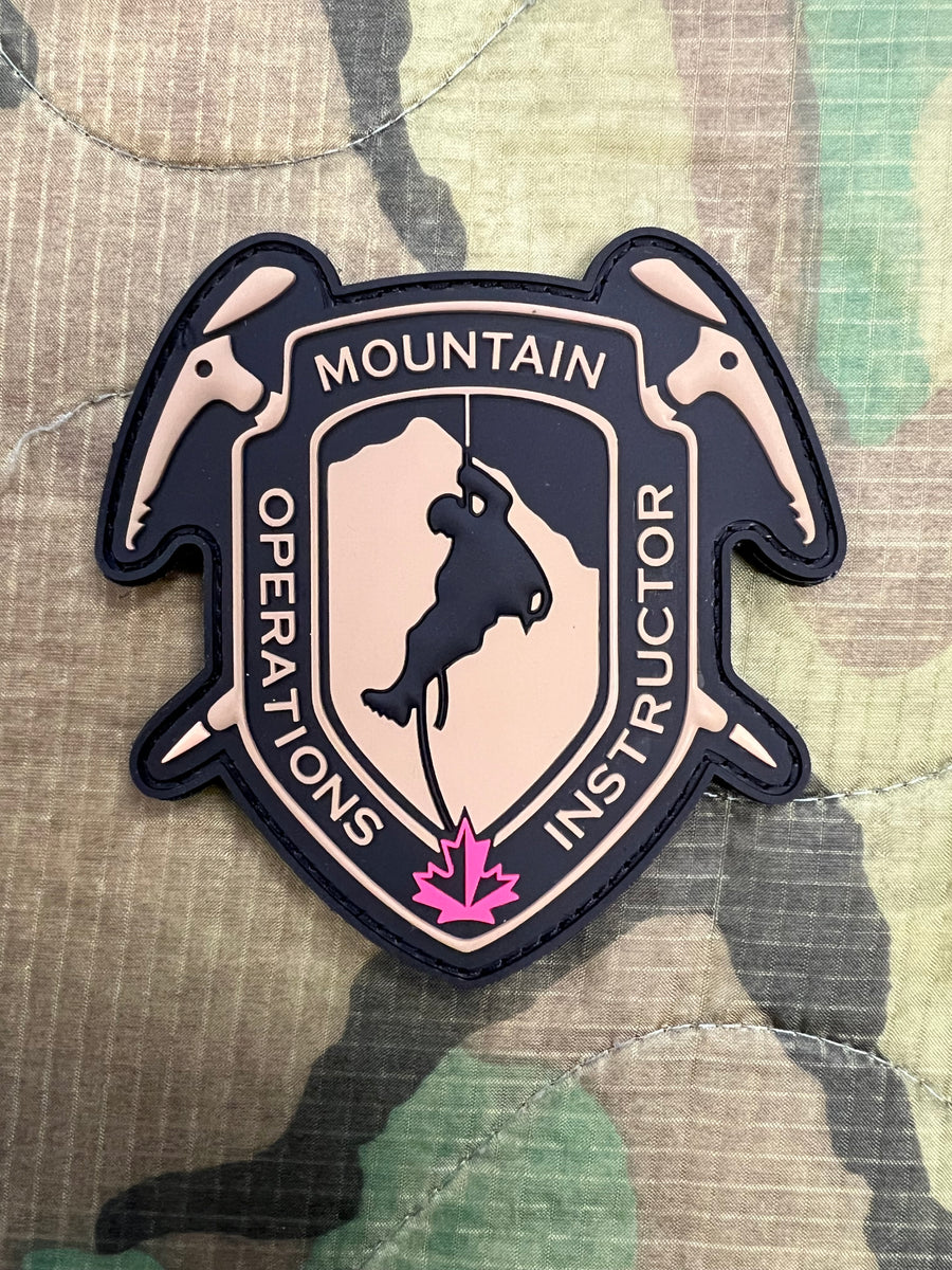 Mountain Operations Instructor PVC Patch – The Kit Shop